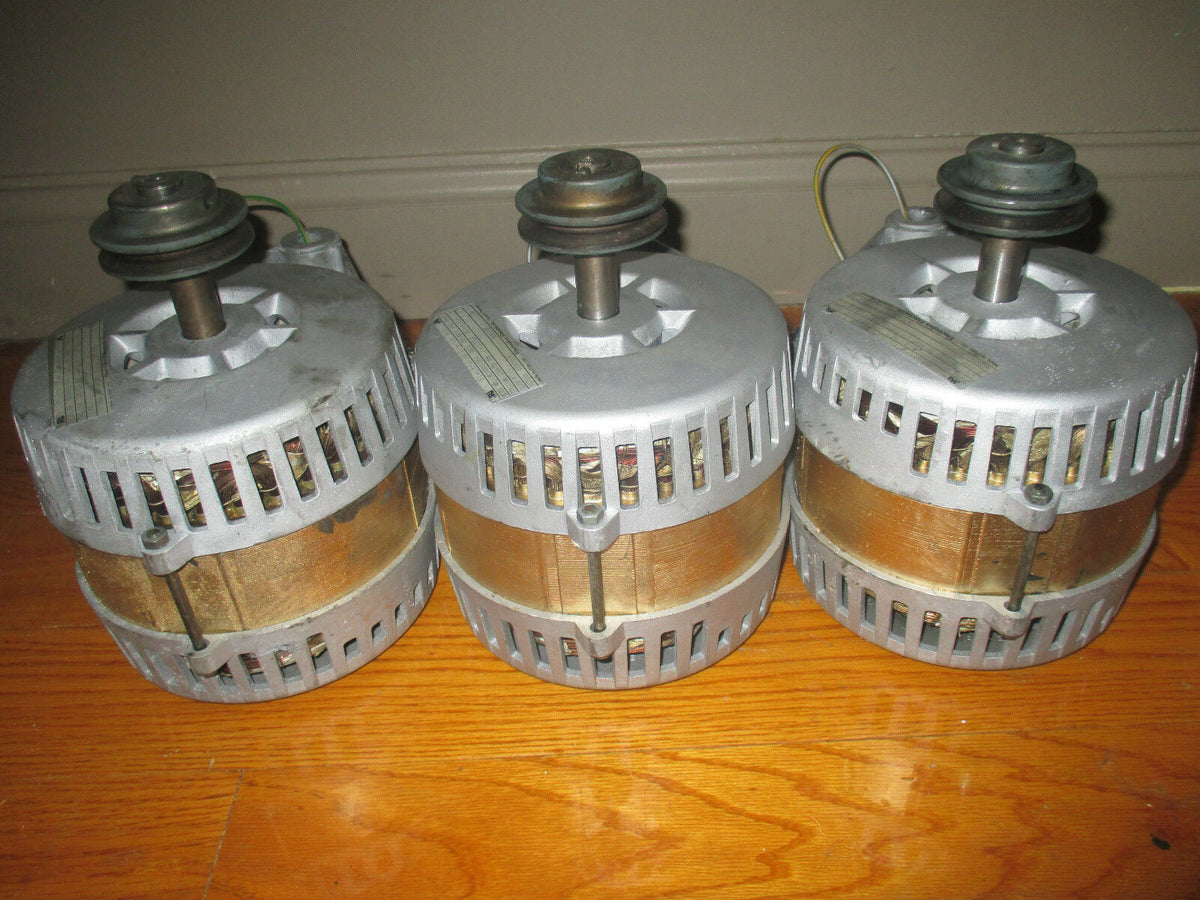 3 Used Wascomat W75,W74 Main Motor 220V 3PH ( New Bearing & Tested ...