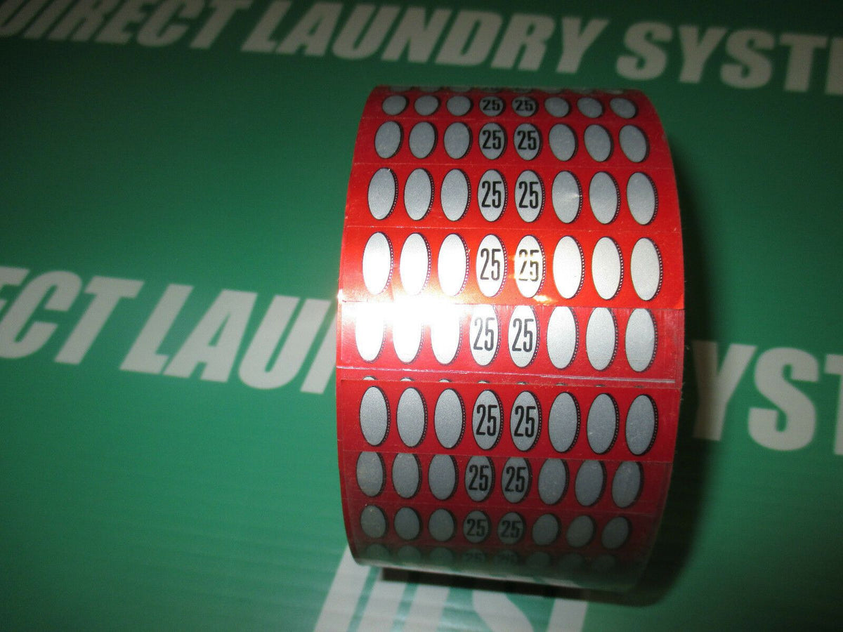 12 PACK GREENWALD $0.50 SLIDE DECAL FOR V8 BODY PART# 00-9905-2 ...